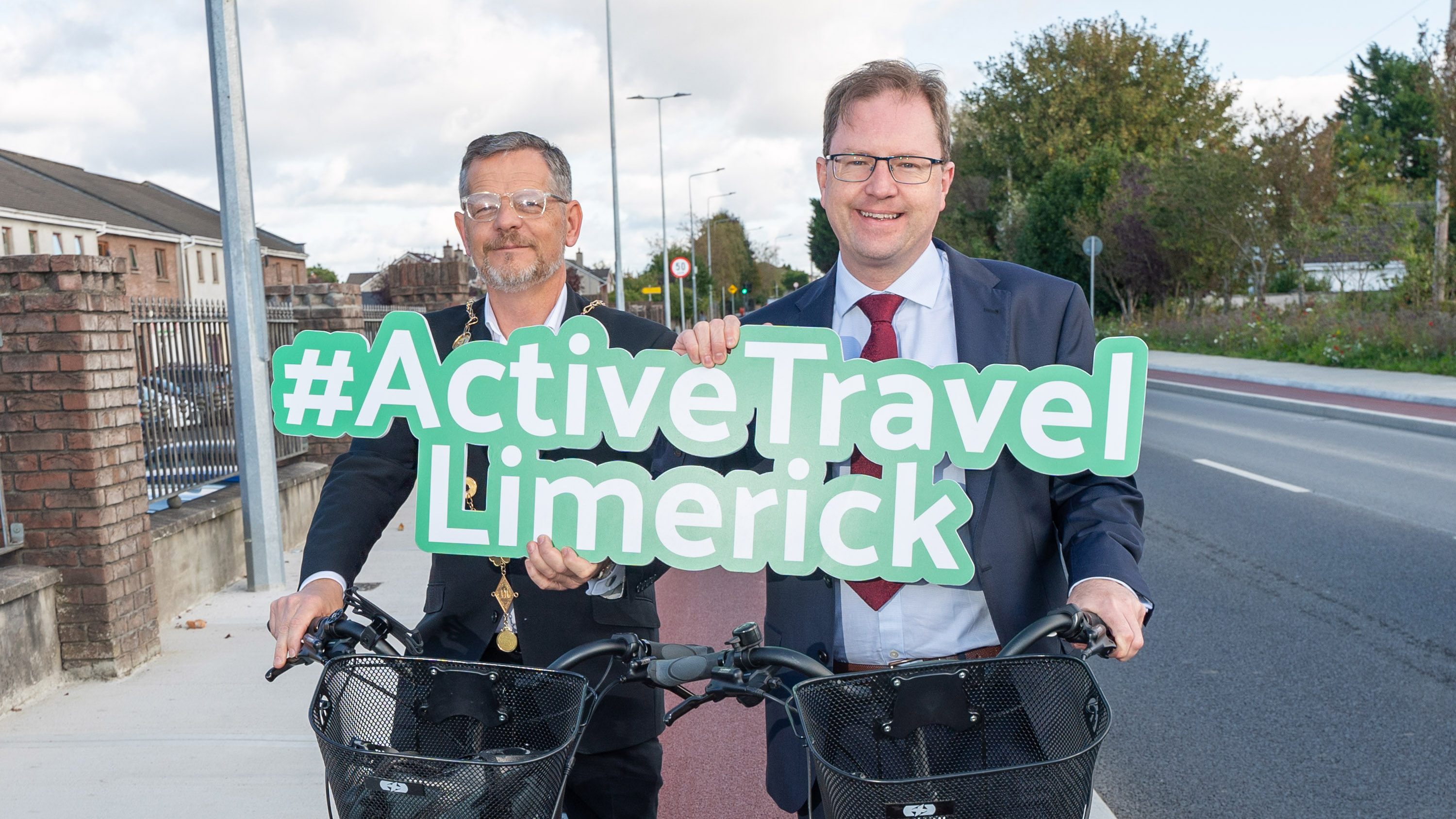 Key Active Travel Corridor on West Side of Limerick City Launched as ...