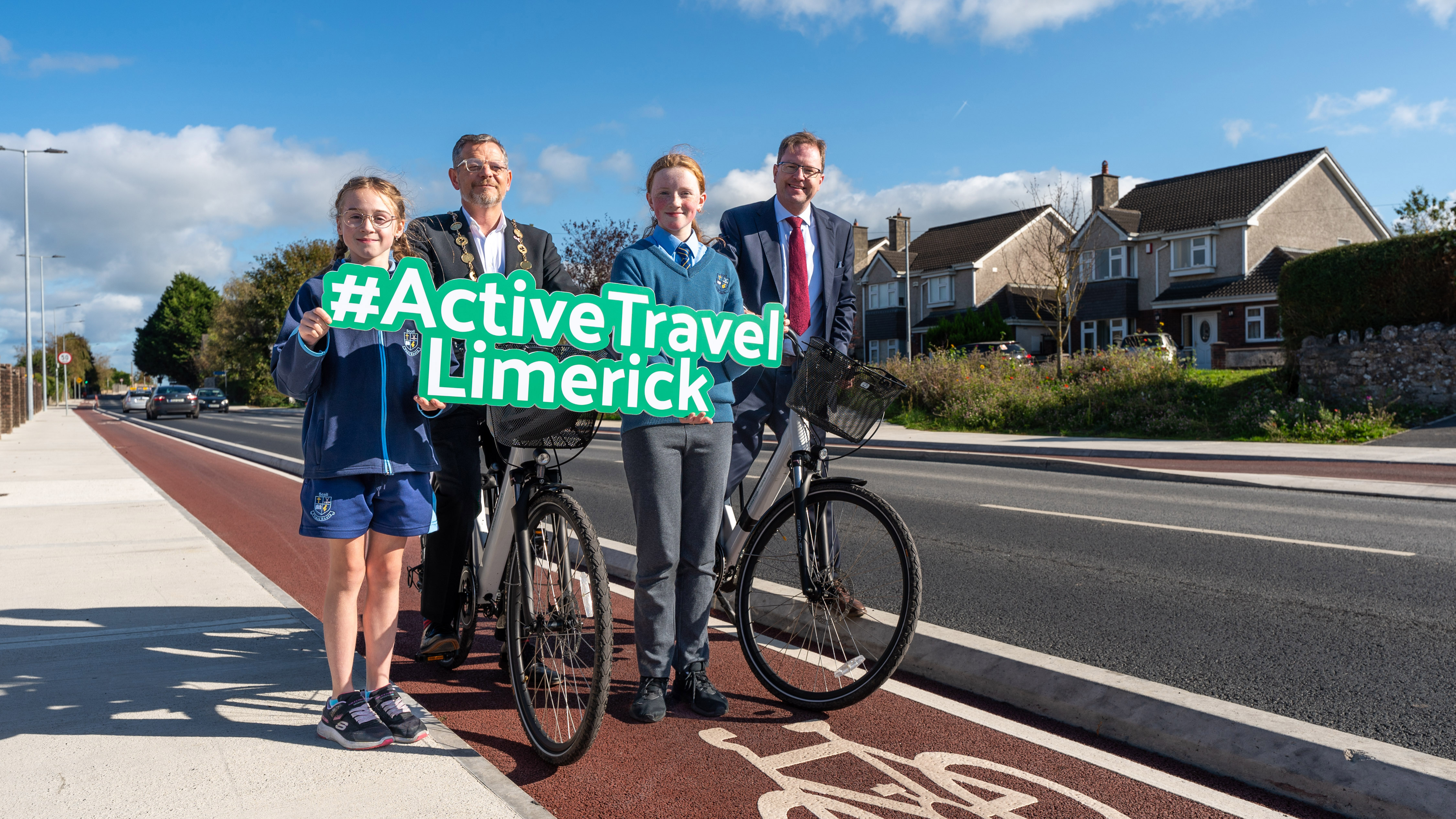 Key Active Travel Corridor on West Side of Limerick City Launched as ...